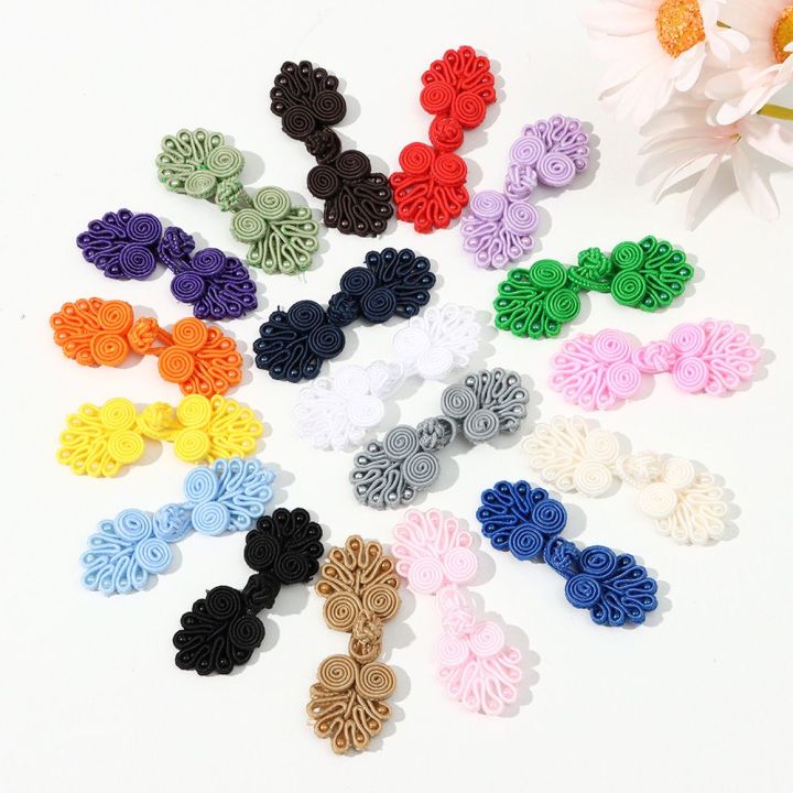 5Pcs Classic DIY Invitation Chinese Knot Button Tang Suit Cheongsam ...
