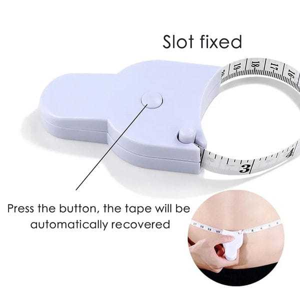 Body Measuring Tape Automatic Telescopic Tape Measuring Ruler Metric ...