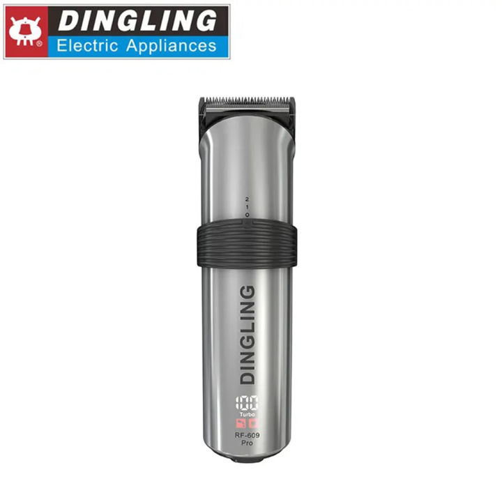 Dingling RF-609 Pro Professional Hair Clipper for Men – Rechargeable, Cordless, Precision ...