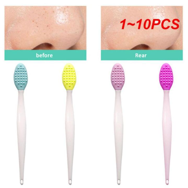 1~10PCS Multifunction Wash Face Exfoliating Brush Clean Lip Brush ...