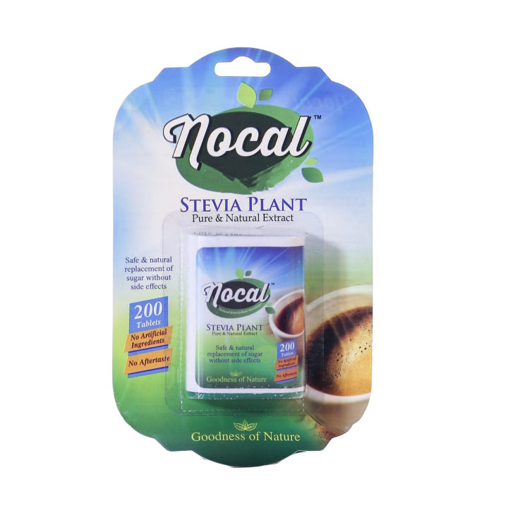 NOCAL SWEETNER TABLET STEVIA PLANT 200S | Daraz.pk