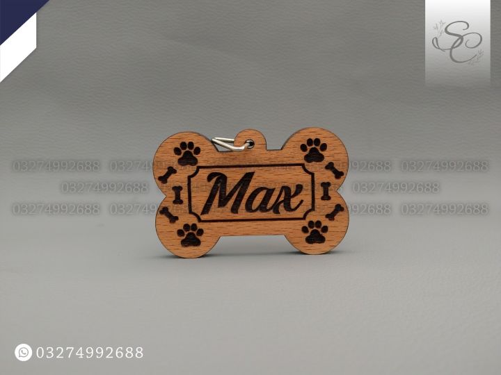 Customized Pet Collar ID Tag | Daraz.pk