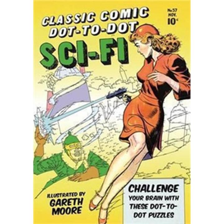 Classic Comic Dot-To-Dot: Sci-Fi By gareth moore | Daraz.pk