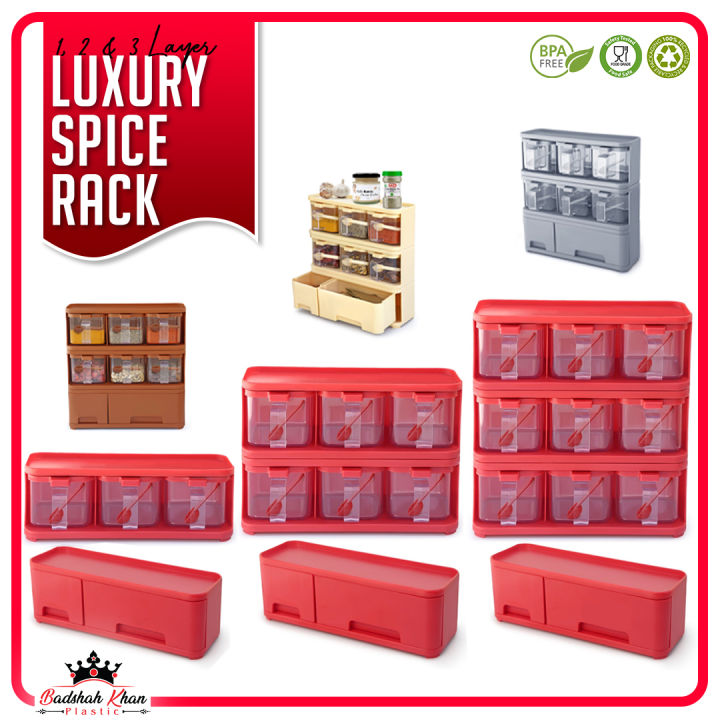 New Style 1 Layer, 2 Layer & 3 Layer Luxury Spices Rack for Kitchen ... New Style 1 Layer, 2 Layer & 3 Layer Luxury Spices Rack for Kitchen ...