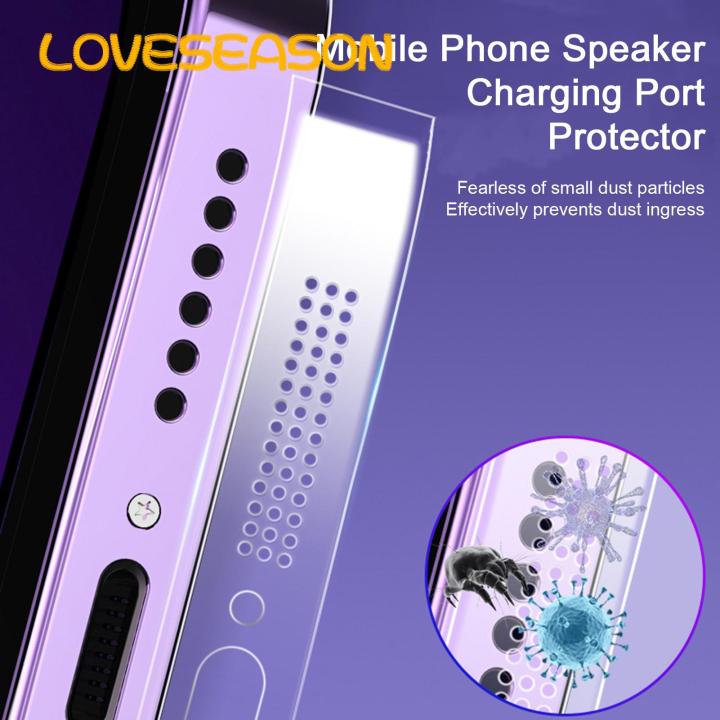 Phone Dust Film with Dust Plug Mobile Phone Speaker Charg Port ...