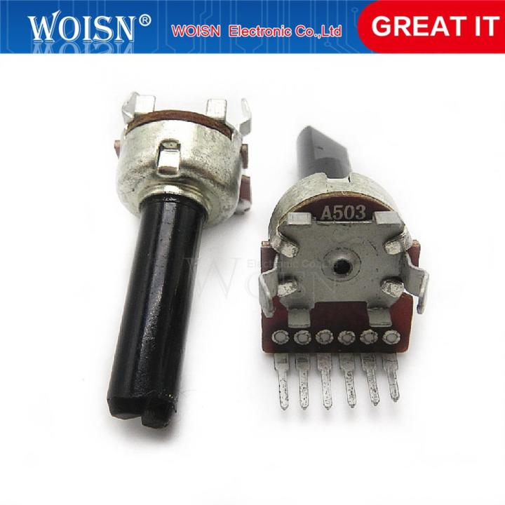 1pcs/lot RK1212G vertical double volume potentiometer B503 B50K ...