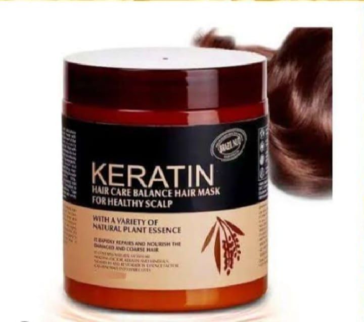 Brazil Nut Keratin Hair Mask & Treatment – 500ml | Deep Repair & Scalp ...