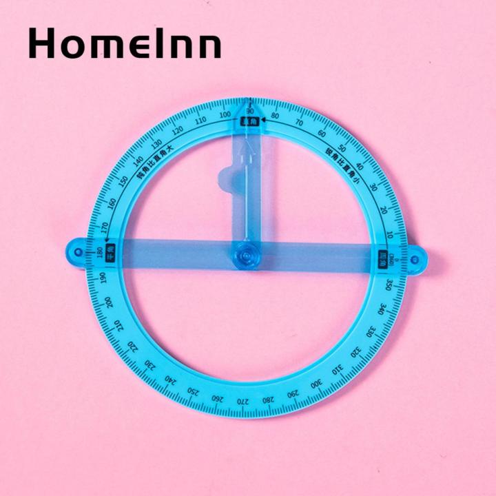 HomeInn 360 Measure Square 360 Degree Rotating Rounded Corners Angular ...