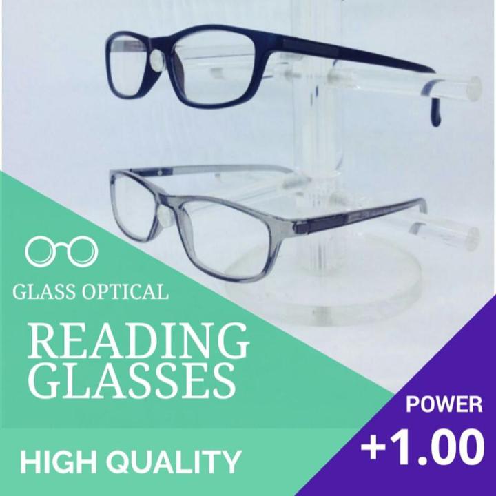 Reading Glasses +1.00 Power Near Vision Eyewear Optical Frame ...