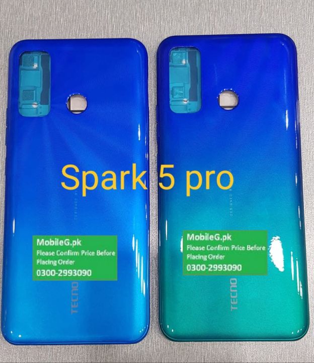 tecno Spark 5 pro back replacement | Daraz.pk
