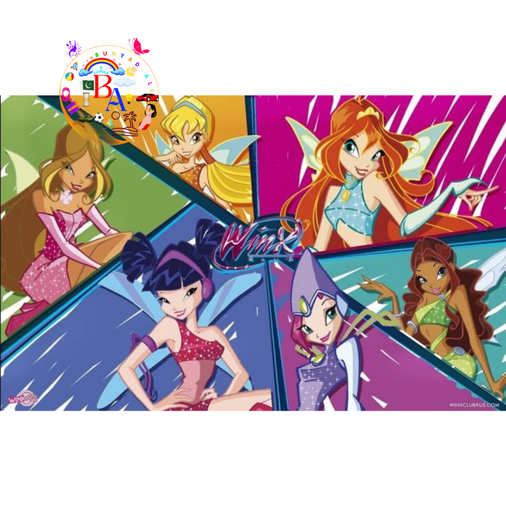 WinX Club Fancy Backdrop Princess Theme Fancy Panaflex Fairy Birthday ...