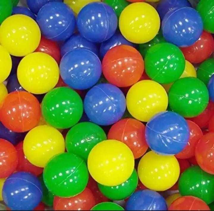 HMT soft plastic balls 50 pcs set multicolour plastic play ocean balls ...