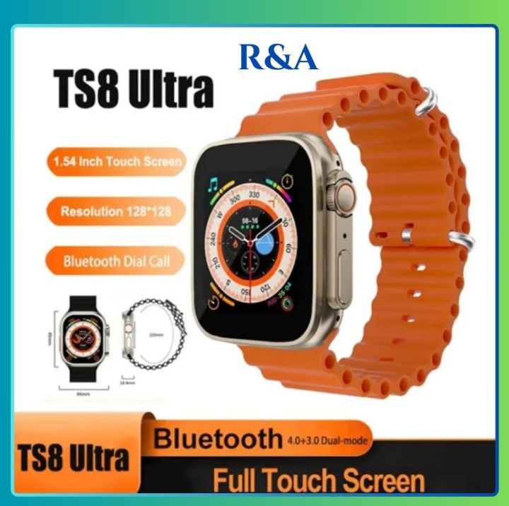 Ts8 Ultra Series 8 Men Women Bluetooth Call Heart Rate Sport Smartwatch ...