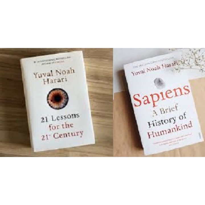 21 lessons for the 21 century / Sapiens by Yuval Noah Harari ( set of 2 ...