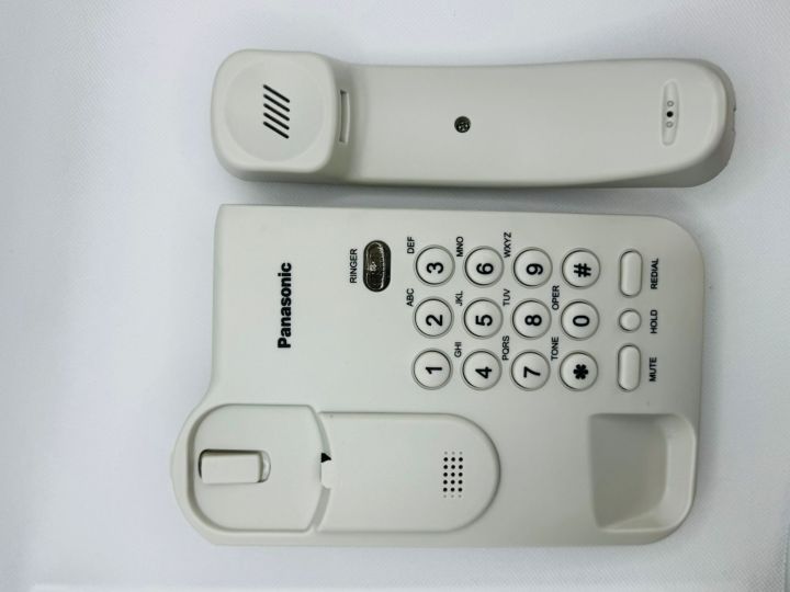 he Panasonic KX-TS500MX is a basic corded phone designed for simplicity and reliability. It's a ...