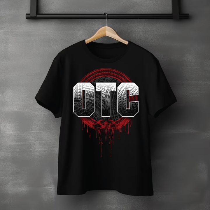 Men's Black Roman OTC Digital Print T Shirt | Daraz.pk