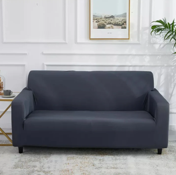 Sofa Cover 3 Seater Sofa Cover Stretchable fine Jersey Pakistani Home ...