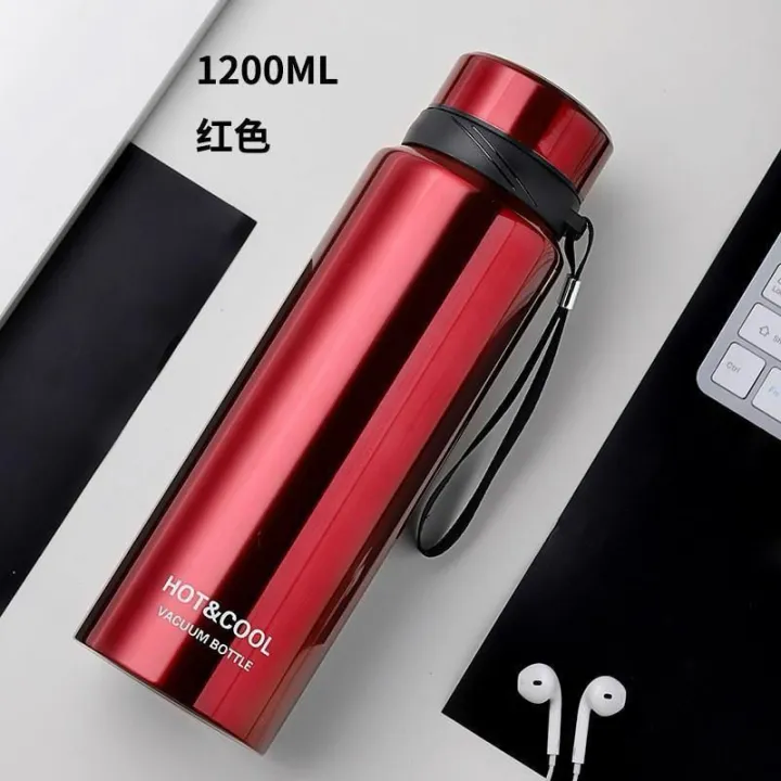 1200ml Vacuum Insulated Stainless Steel Water Bottle – Hot & Cold ...