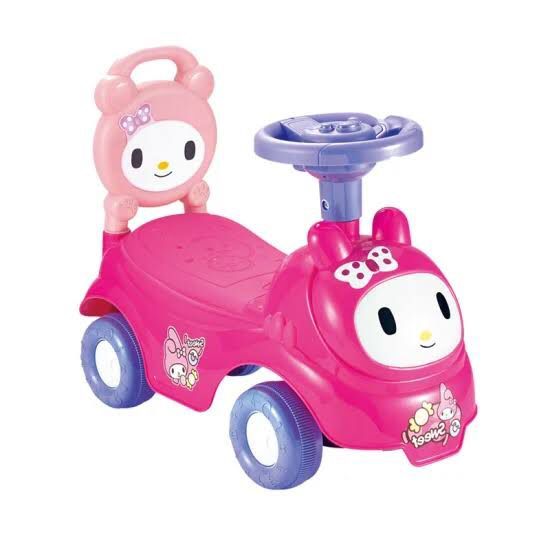 My Melody Rabbit Children′s Four-Wheel Walking Baby Push Car Four-Wheel ...