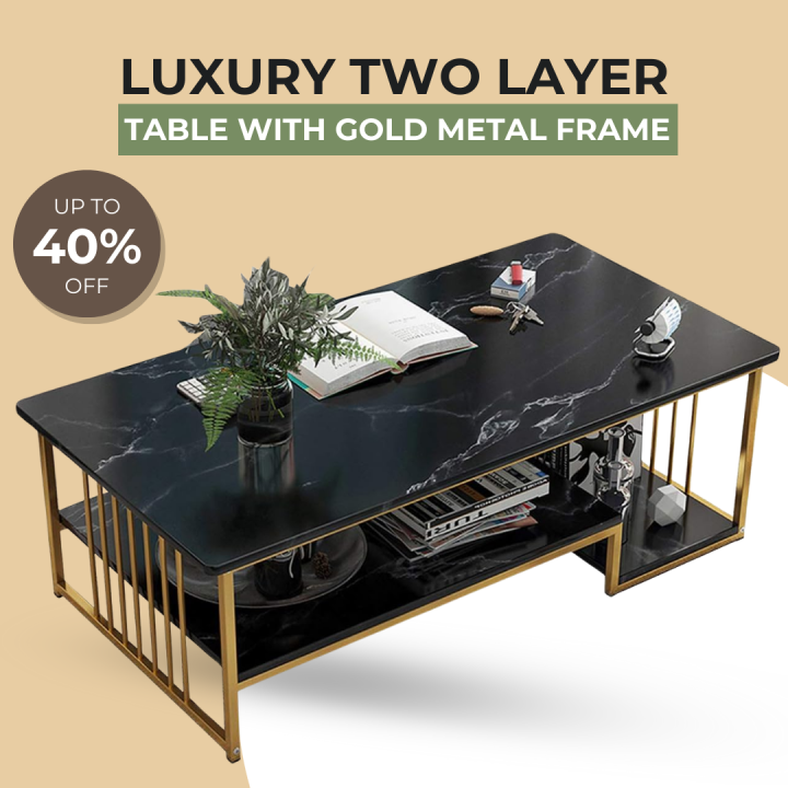 Zee style Two Layer Center Table For Living Room(2301) | Daraz.pk