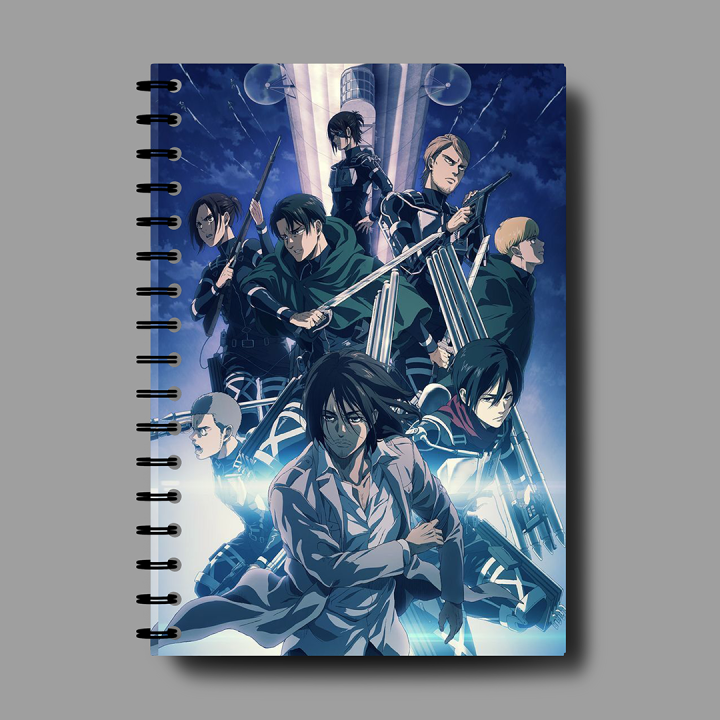 Attack On Titan Spiral Notebook - 7768 | Daraz.pk