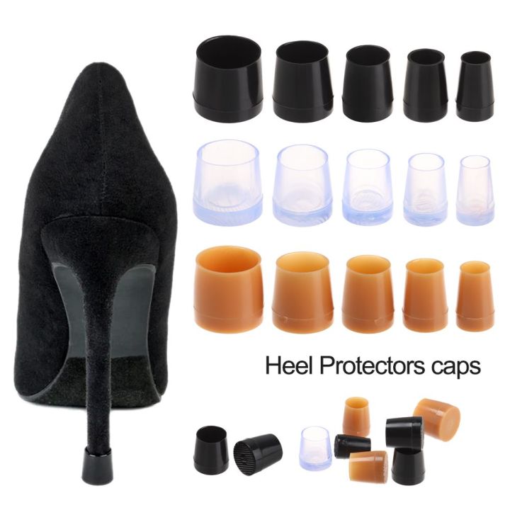 1 pair Useful Non-slip Shockproof Antislip High Heeler Heel Stoppers ...