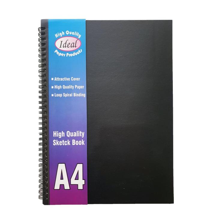 Fancy Sketch Book - A4 Size 50 Sheets 130g Paper | Daraz.pk