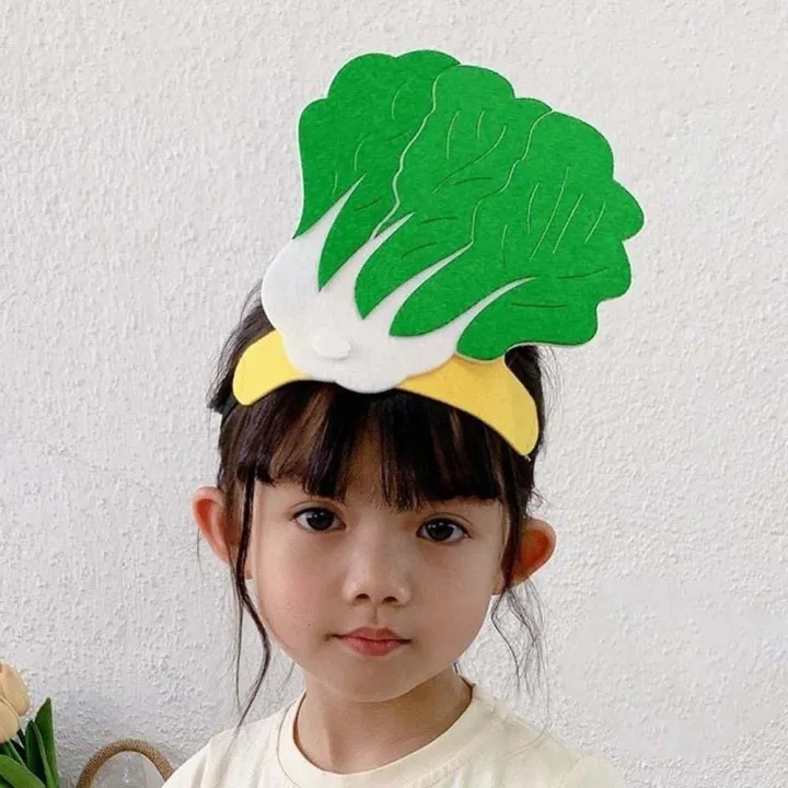 Eggplant Cloth Cartoon Vegetable Headband Funny Elastic Creative ...
