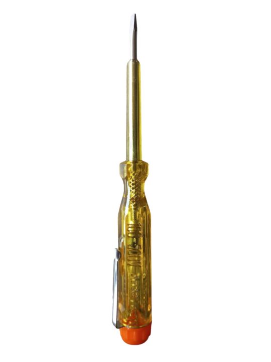 Tester Screw Driver with light -Tester yellow | Daraz.pk