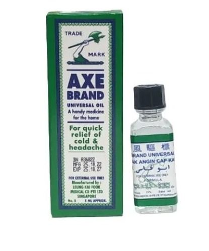 Branded ABU FAS Axe Brand Universal Oil 5 ML From Singapore Handy ...