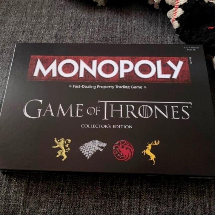 Waodeals: Monopoly Game of Thrones Board Game Collectable Edition ...