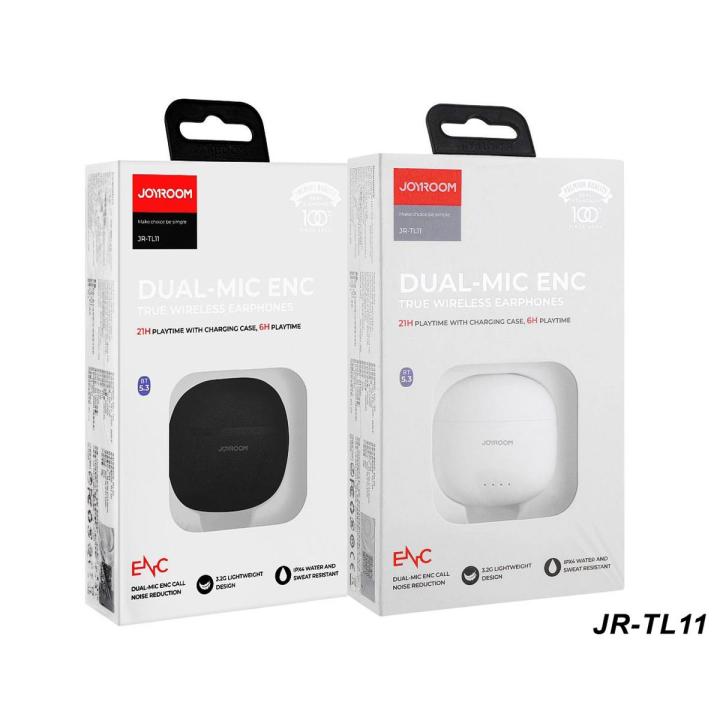 Joyroom JR-TL11 Bluetooth 5.3 Earphones TWS Wireless Headphones Touch ...