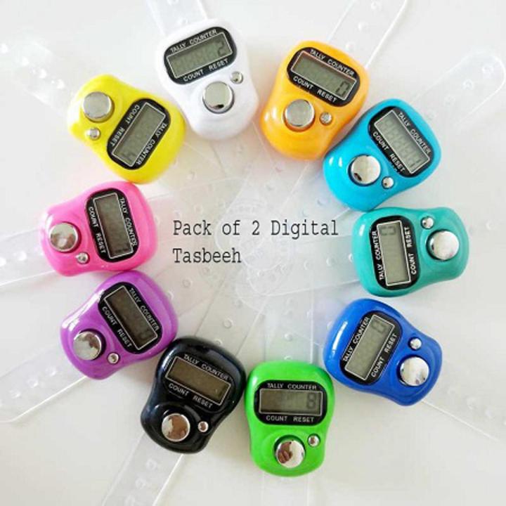 Set of 2 - Digital Tasbeeh - Digital Tasbeeh Counter - Digital Finger ...