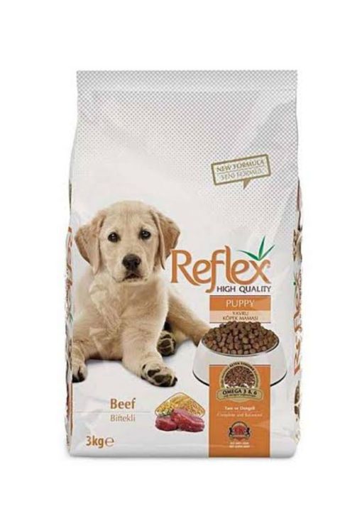 Reflex Puppy Food (beef) 3kg | Daraz.pk