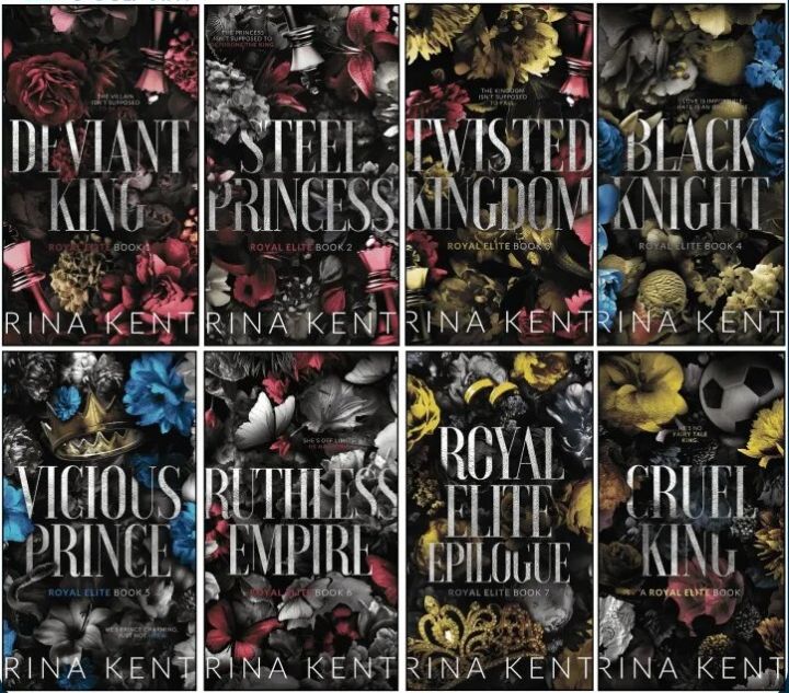 Royal Elite Series (8 Books Series) by Rina Kent ,Cruel King, Ruthless ...