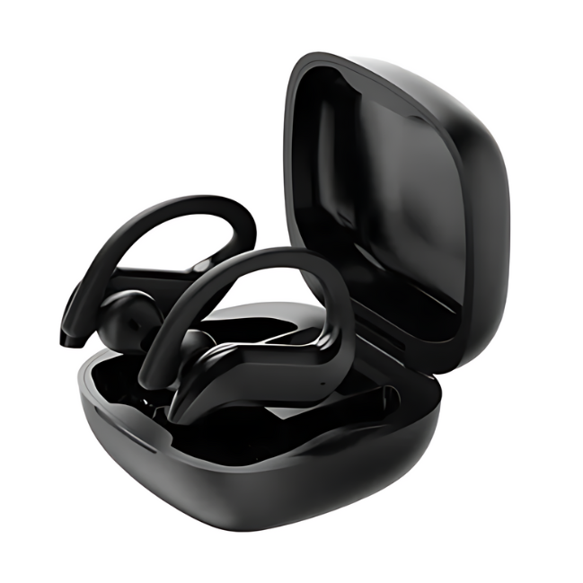 True Wireless Stereo Earphones with LED Power Display & High-Quality ...