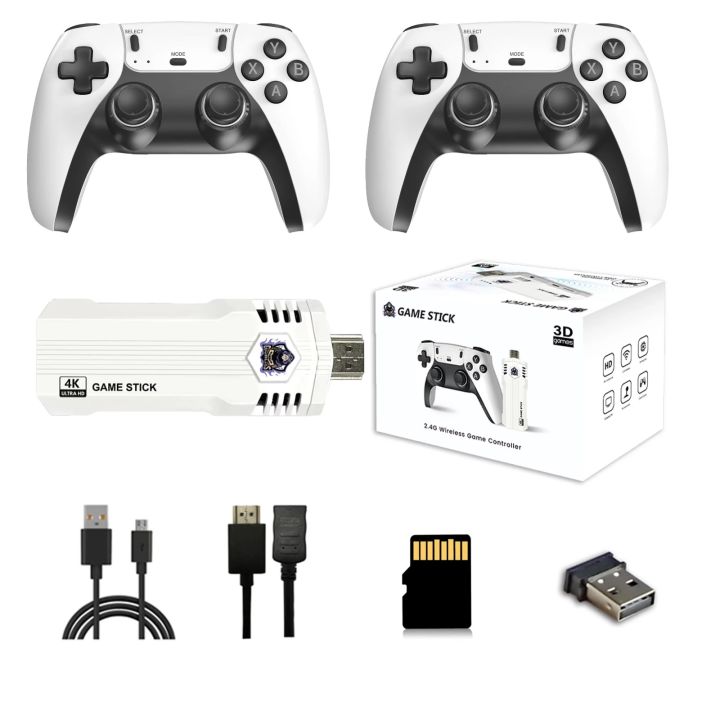 X2 Ultra Wireless Video Game Console 4K Game Stick HD Retro Video ...