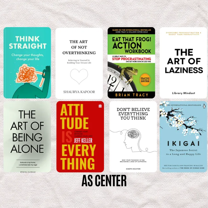 Best of 8 Books Collection Self Help / Personal Development ...