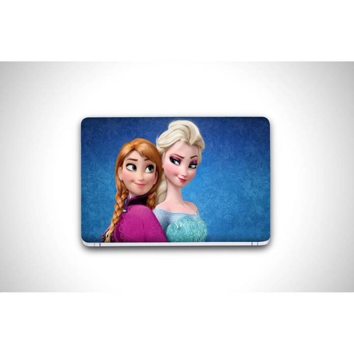 Elsa and Anna (Frozen) -Laptop Skin Sticker Cover Art Decal Protector ...