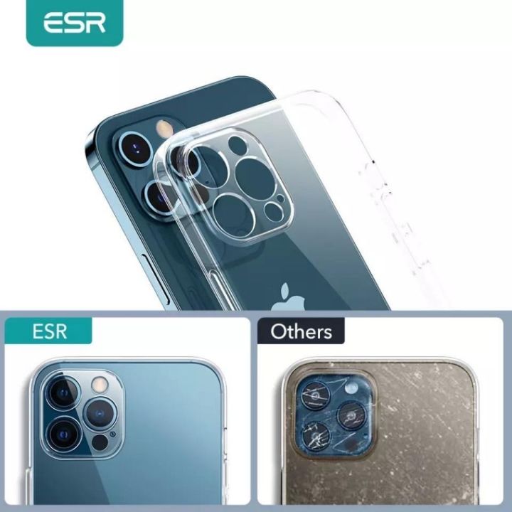 ESR Project-Zero with Camera Protection Clear Phone Case for iPhone 12 ...