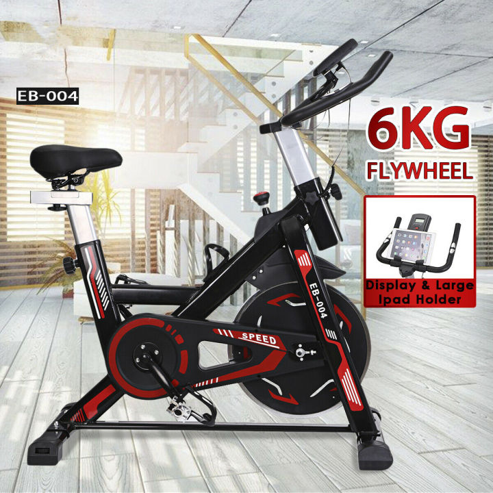 Exercise Spinning Bike, Black, Office Cardio Workout Training, Home ...