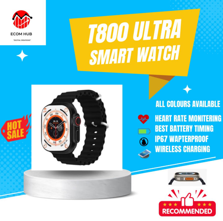 T800 Ultra Smart Watch Series 8 Original Watch For Men & Women | Best ...