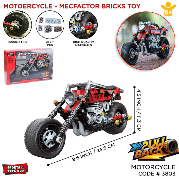 Decool Mecfactor Jack Royal Constructor Motorcycle Architect Series ...