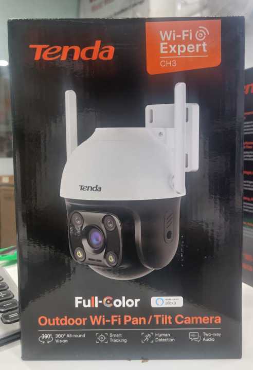 TENDA CH3-WCA v1.0 1080P Outdoor Wi-Fi Pan/Tilt Camera | Daraz.pk