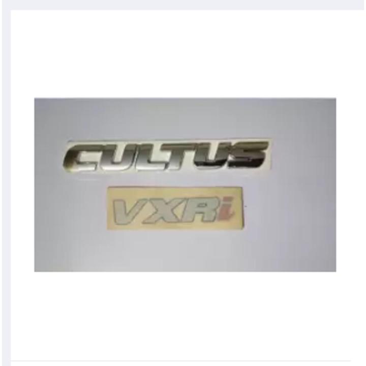 Suzuki Cultus Efi Emblems set of 2pc | Daraz.pk