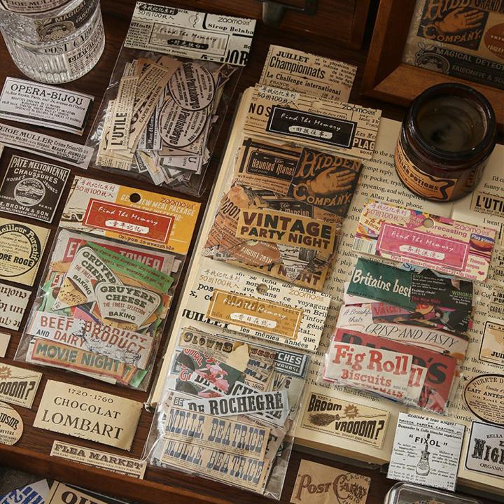 Panda Online 100PCS Find The Memory Series Lable Stickers Album Diary ...