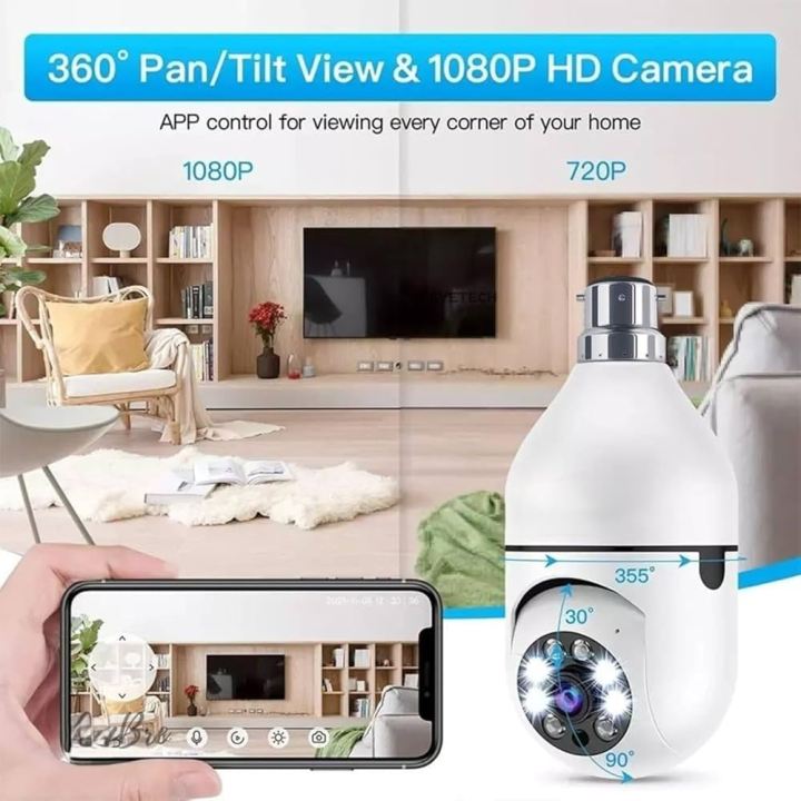 WIFI Smart Camera V380 Pro CCTV Security Protection Audio Record Video ...