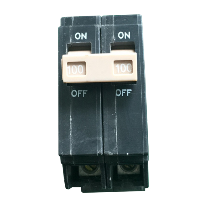CH2100 2-Pole 100 Amp Circuit Breaker, Type CH 3/4 Inch Plug-in Molded ...