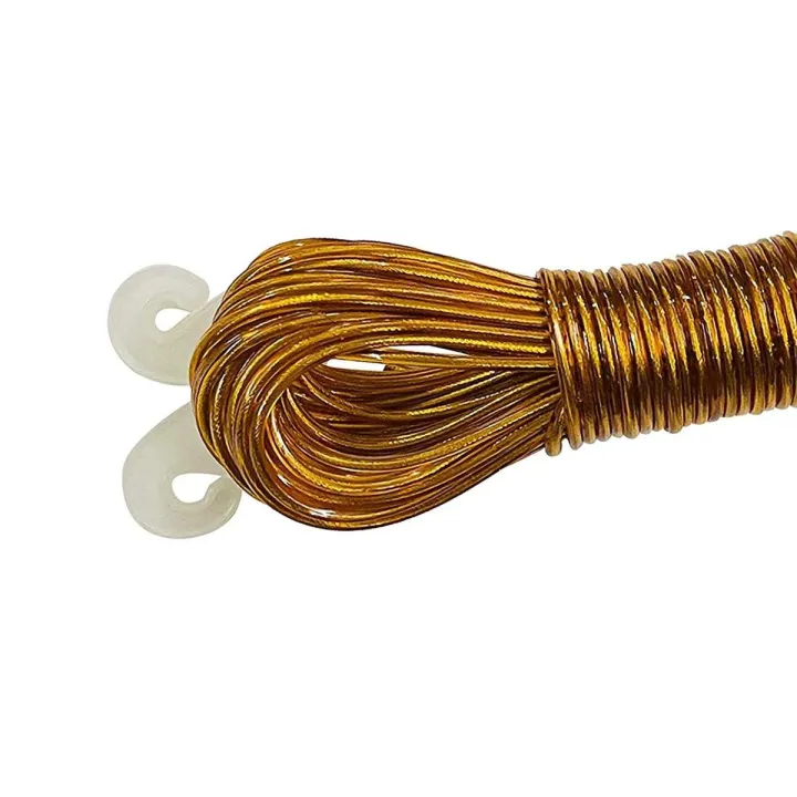 2pcs PVC Coated Steel Anti-Rust Wire 20-Meter Rope Washing Line ...