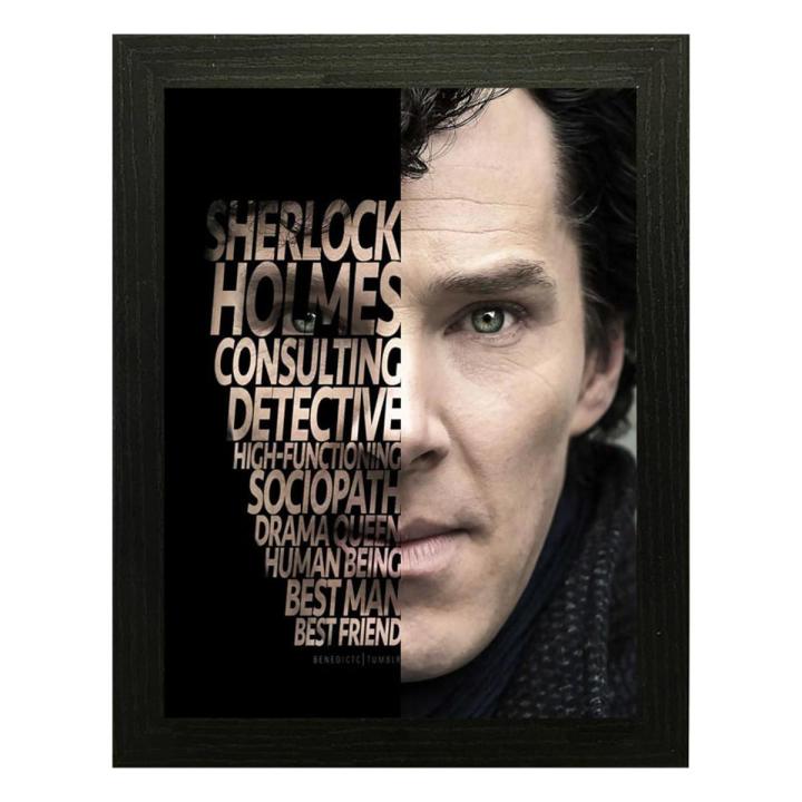 Sherlock Holmes Tv Series Posters Frame, Framed Sherlock Holmes Posters ...